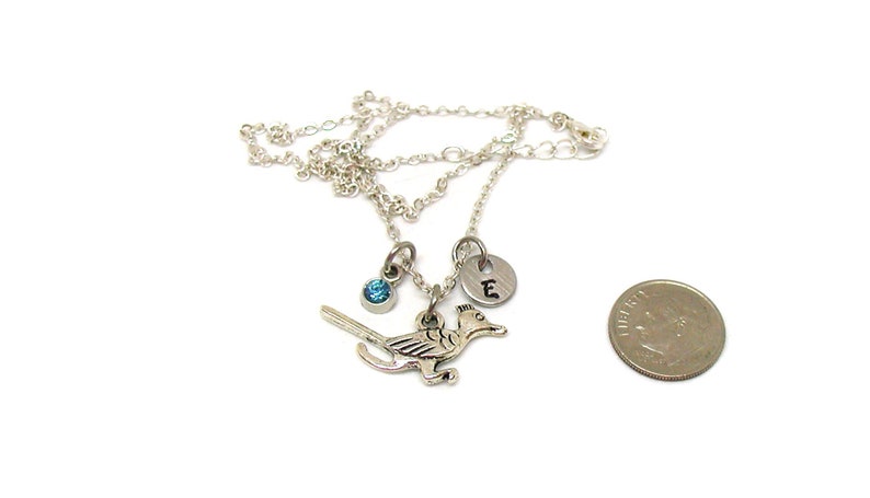 Roadrunner Necklace Silver Roadrunner Road Runner Necklace - Etsy