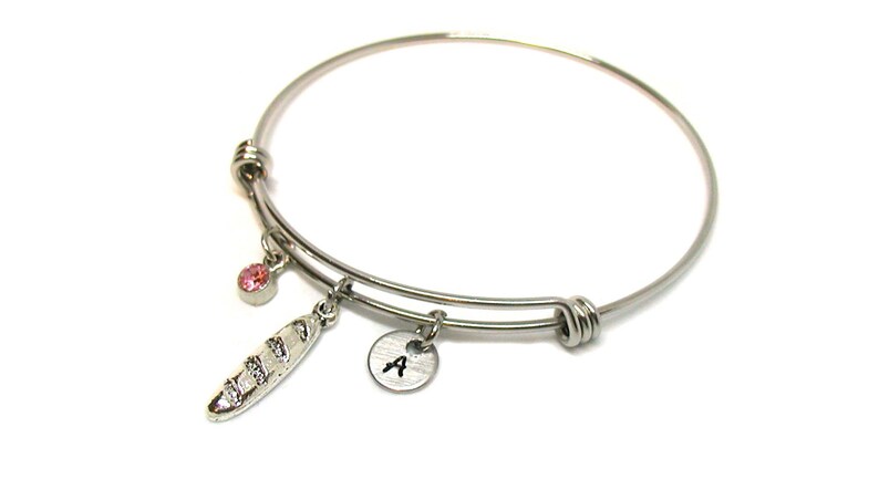 French Bread Bracelet French Bread Bangle Foodie Jewelry | Etsy