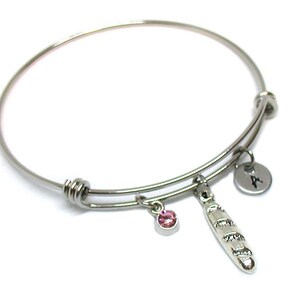 French Bread Bracelet, French Bread Bangle, Foodie Jewelry, Expandable ...