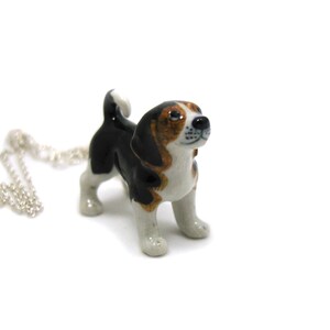 Beagle Necklace, Charm Necklace, Charm Jewelry, Beagle Pendant, Beagle ...