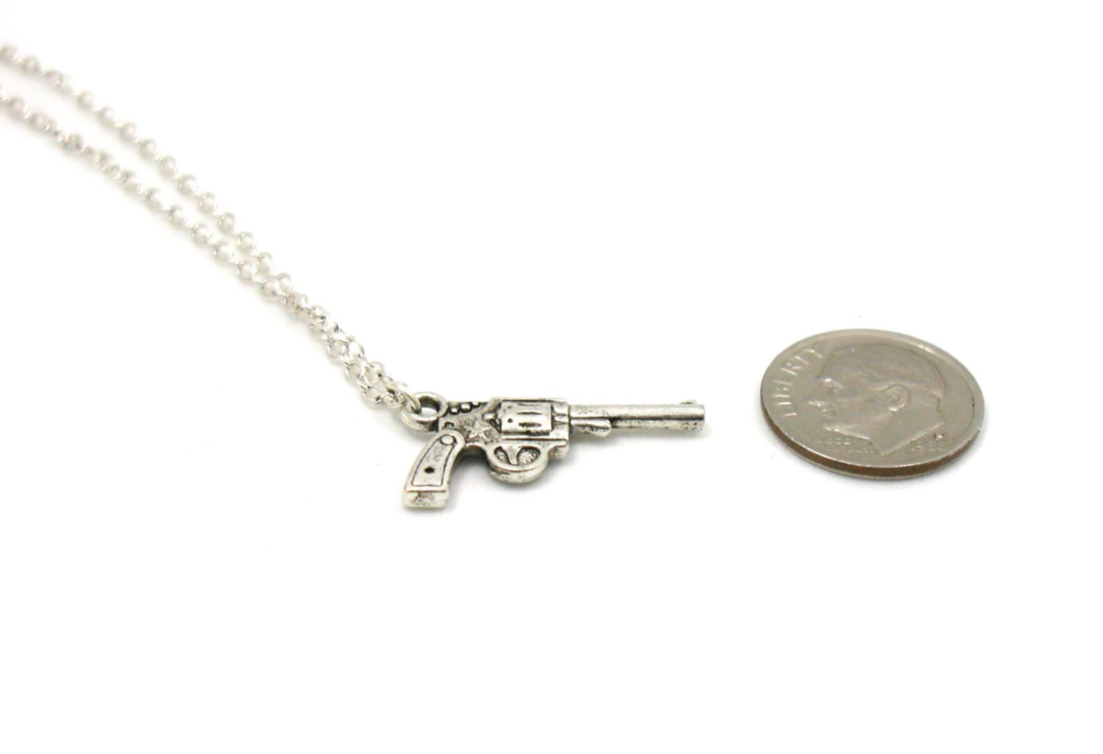 Gun Necklace Charm Necklace Charm Jewelry Gun Pendant Gun - Etsy UK