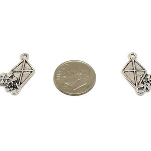 Flying Kite Earrings, Flying Kite Charm, Spring Jewelry, Flying Kite ...