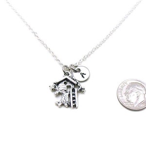 Tree House Necklace, Silver Tree House Charm, Treehouse Charm ...