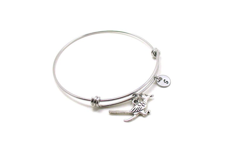 Road Runner Bangle Road Runner Charm Road Runner Bracelet - Etsy
