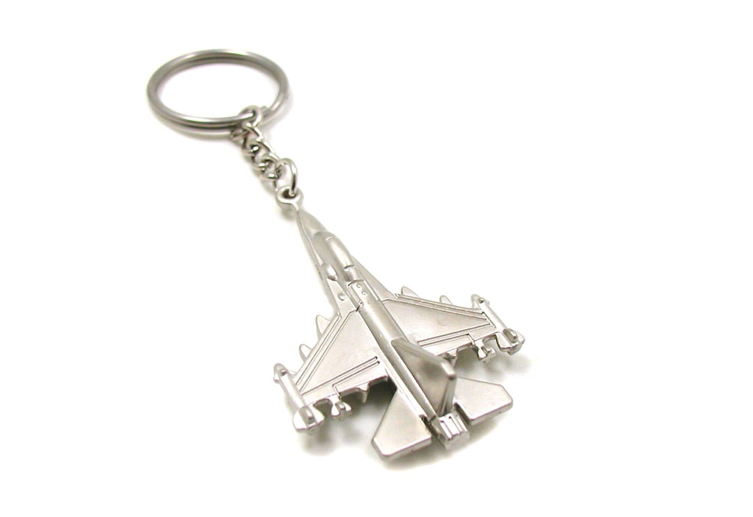 Fighter Jet Keychain, Fighter Jet Key Ring, Military Keychain, Military ...