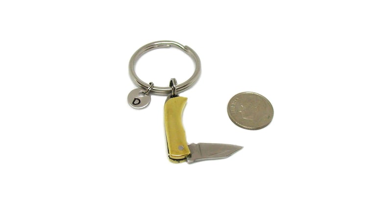 Pocket Knife Key Chain Jack Knife Charm Pocket Knife Gift - Etsy