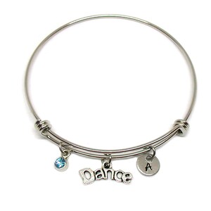 Dance Bracelet, Dance Bangle, Dance Jewelry, Expandable Bracelet, Dance ...
