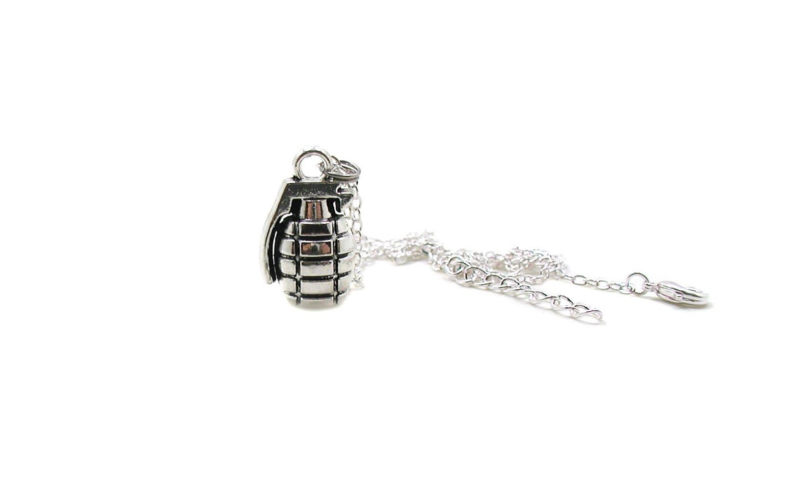 Hand Grenade Necklace Grenade Charm Grenade Jewelry | Etsy