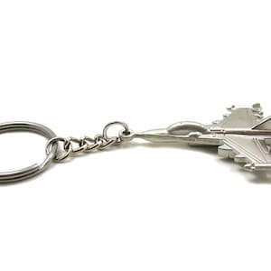 Fighter Jet Keychain, Fighter Jet Key Ring, Military Keychain, Military ...