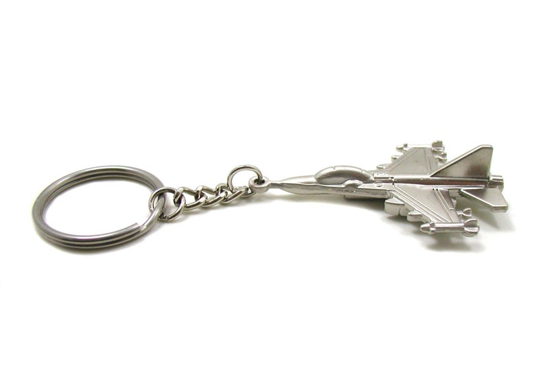 Fighter Jet Keychain, Fighter Jet Key Ring, Military Keychain, Military ...
