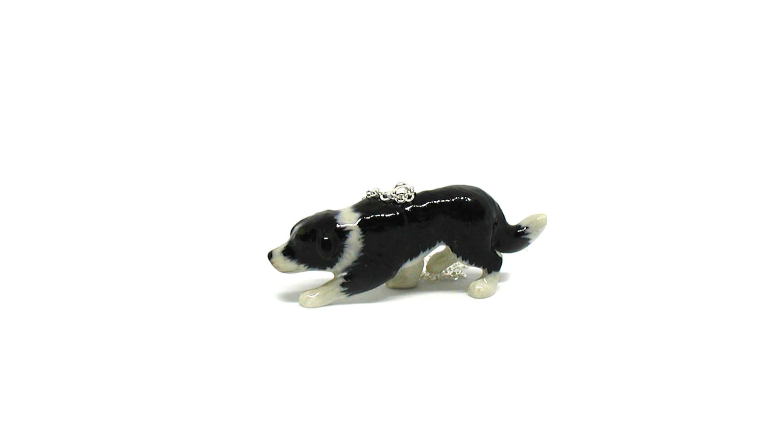 Border Collie Necklace, Charm Necklace, Dog Jewelry, Border Collie ...
