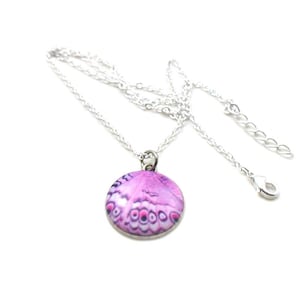 Purple Butterfly Necklace, Charm Necklace, Butterfly Wing Charm ...