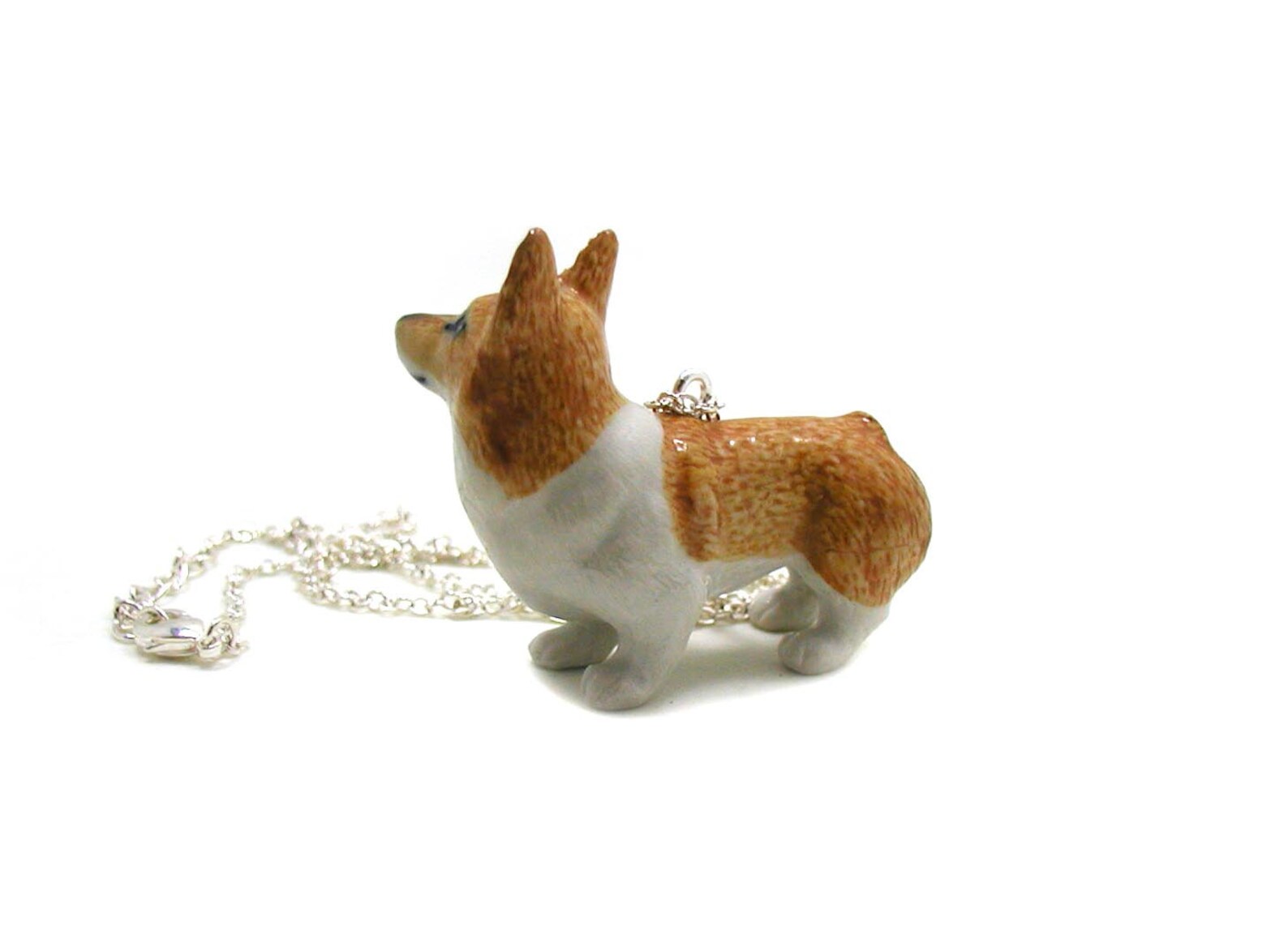 Corgi Necklace Charm Necklace Corgi Charm Jewelry Dog | Etsy