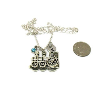 Train Necklace, Train Charm Necklace, Train Jewelry, Silver Train Charm ...