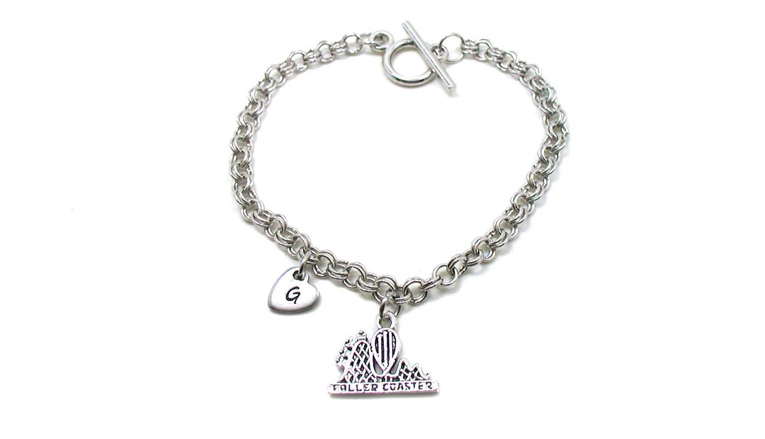 Roller Coaster Bracelet, Amusement Park Ride Bracelet, Roller Coaster ...
