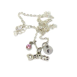 Dance Necklace, Dance Pendant, Dance Jewelry, Ballet Necklace, Ballet ...