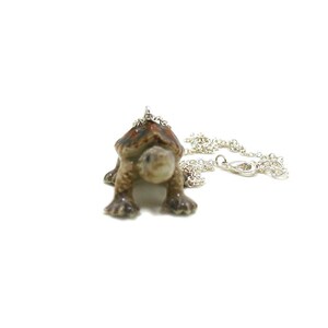 Snapping Turtle Necklace, Charm Necklace, Charm Jewelry, Turtle Pendant ...