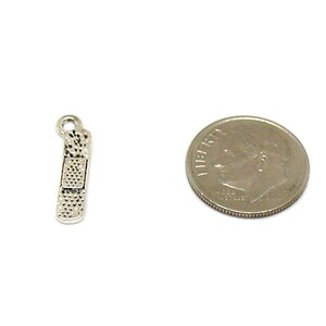 First Aid Necklace, Silver Bandage Pendant, Bandage Charm, First Aid ...