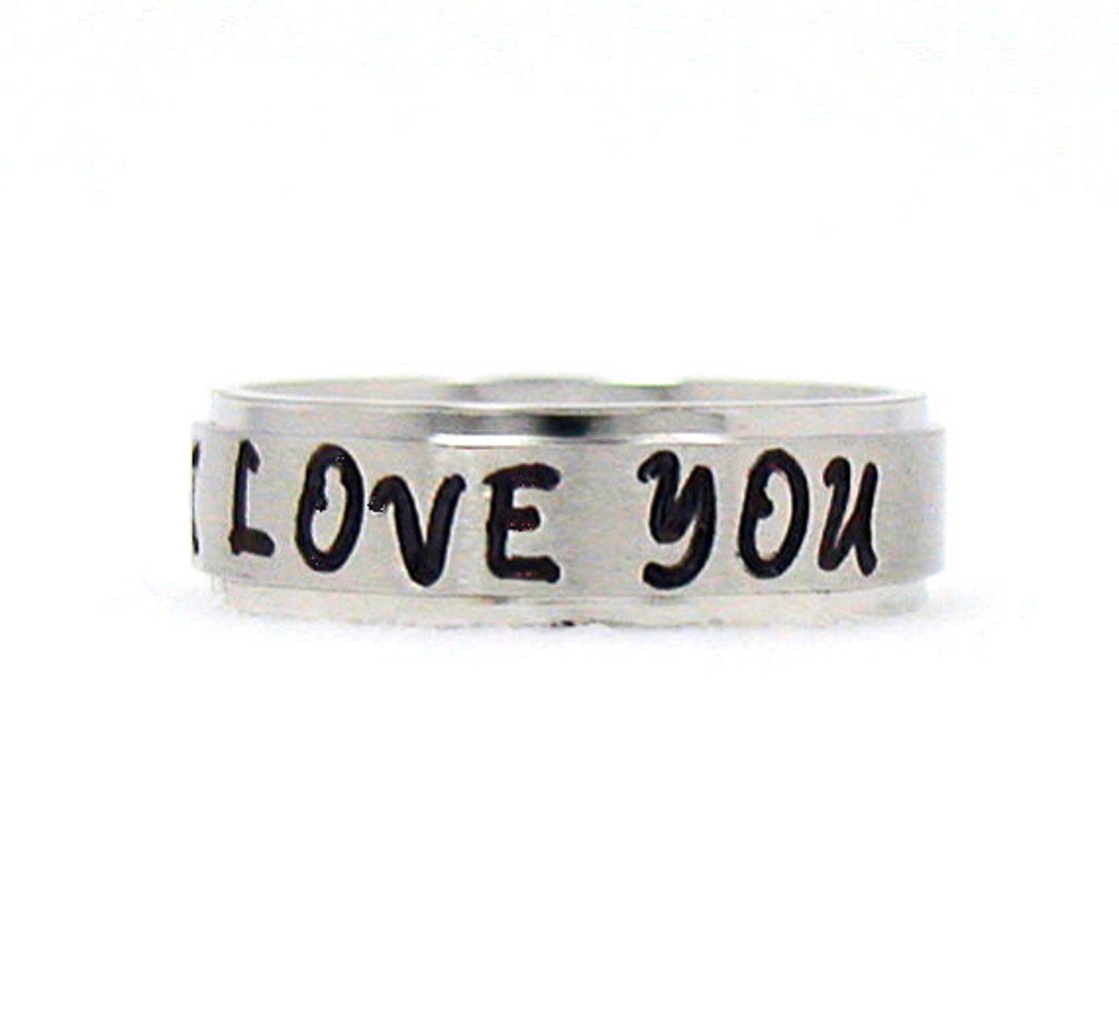 I Love You Ring Love Ring Stainless Ring Stainless Steel - Etsy