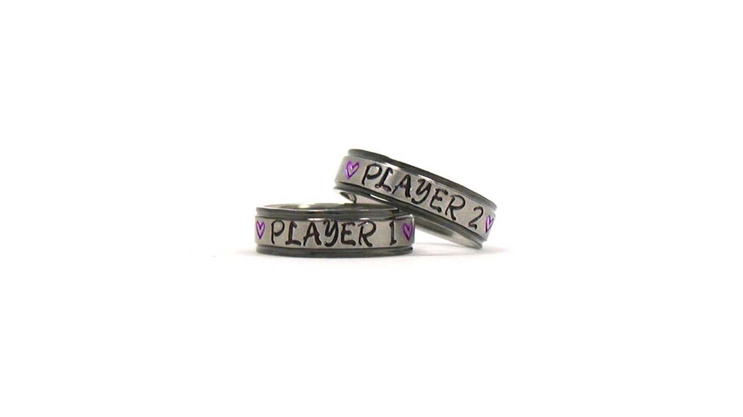 His And Hers Ring Custom Ring Personalized Jewelry Best Etsy