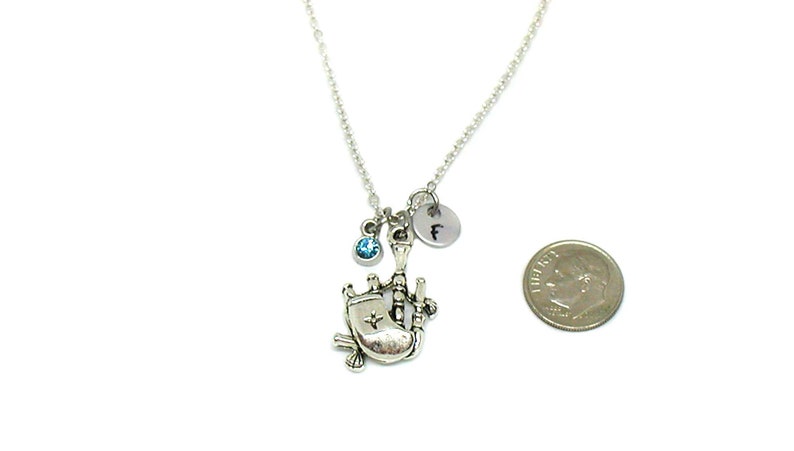 Bagpipes Necklace, Musical Necklace, Music Jewelry, Scottish Necklace ...