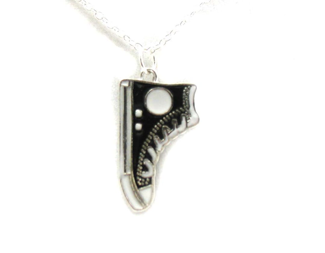 Sneaker Necklace, Tennis Shoe Charm Jewelry, Sneaker Pendant, Sneaker ...