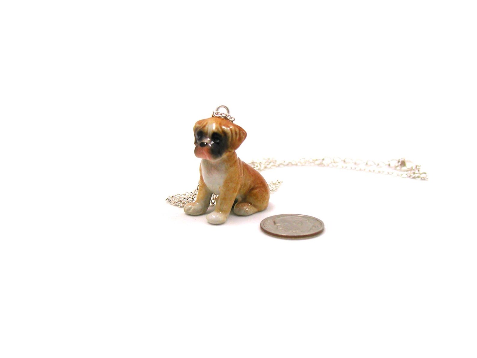 Boxer Puppy Necklace, Boxer Jewelry, Boxer Pendant, Puppy Jewelry ...