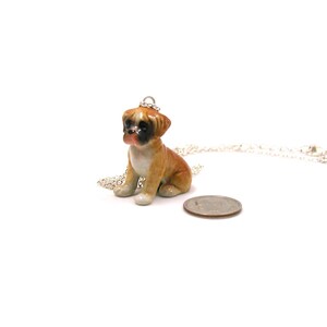 Boxer Puppy Necklace, Boxer Jewelry, Boxer Pendant, Puppy Jewelry ...