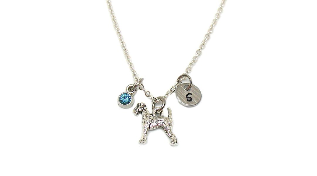 Schnauzer Necklace, Schnauzer Charm, Schnauzer Jewelry, Schnauzer ...