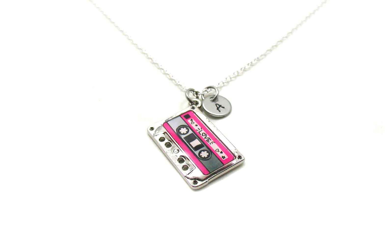 Cassette Tape Necklace Cassette Tape Charm Music Jewelry - Etsy