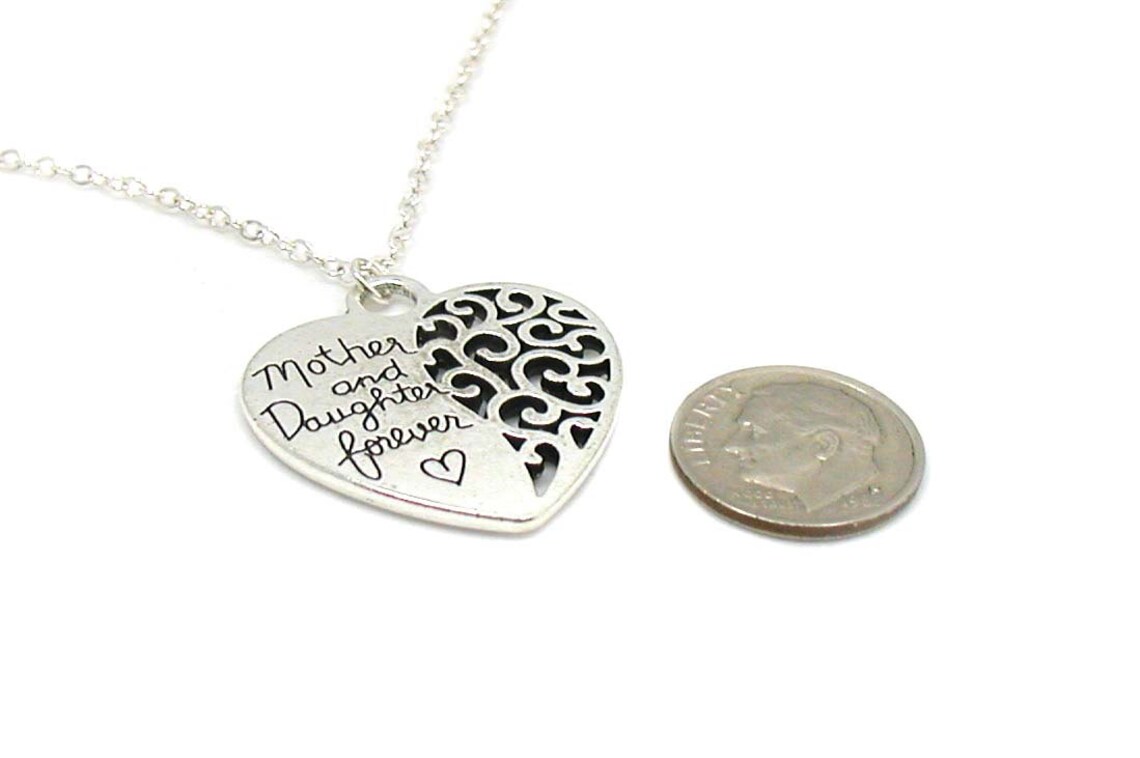 Mother Daughter Necklace, Mother Daughter Pendant, Mother Daughter ...