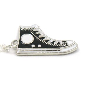 Sneaker Necklace, Tennis Shoe Charm Jewelry, Sneaker Pendant, Sneaker ...