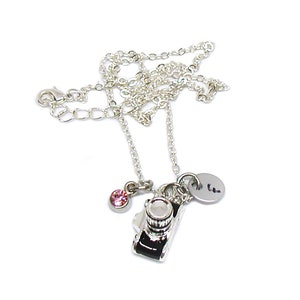 Camera Necklace, Camera Pendant, Camera Charm, Camera Jewelry, SLR ...