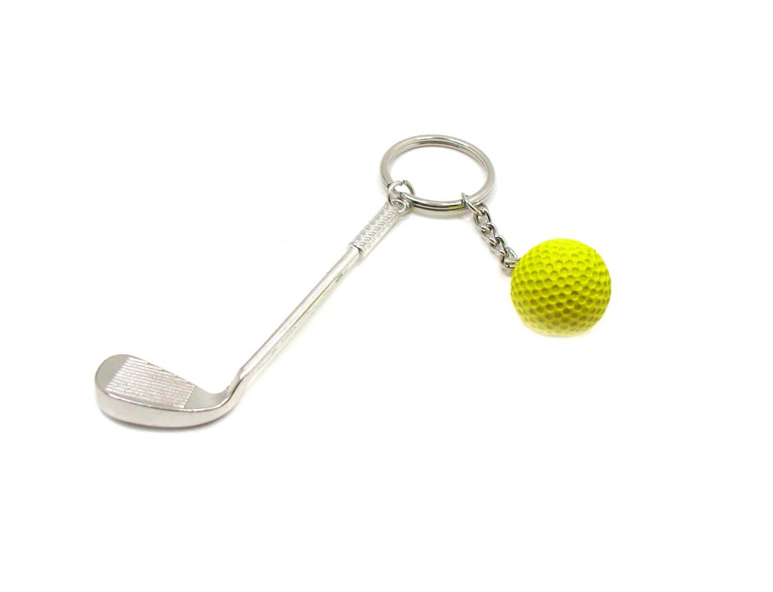 Golf Keychain Golf Key Ring Sports Keychain Golf Gift Golf | Etsy