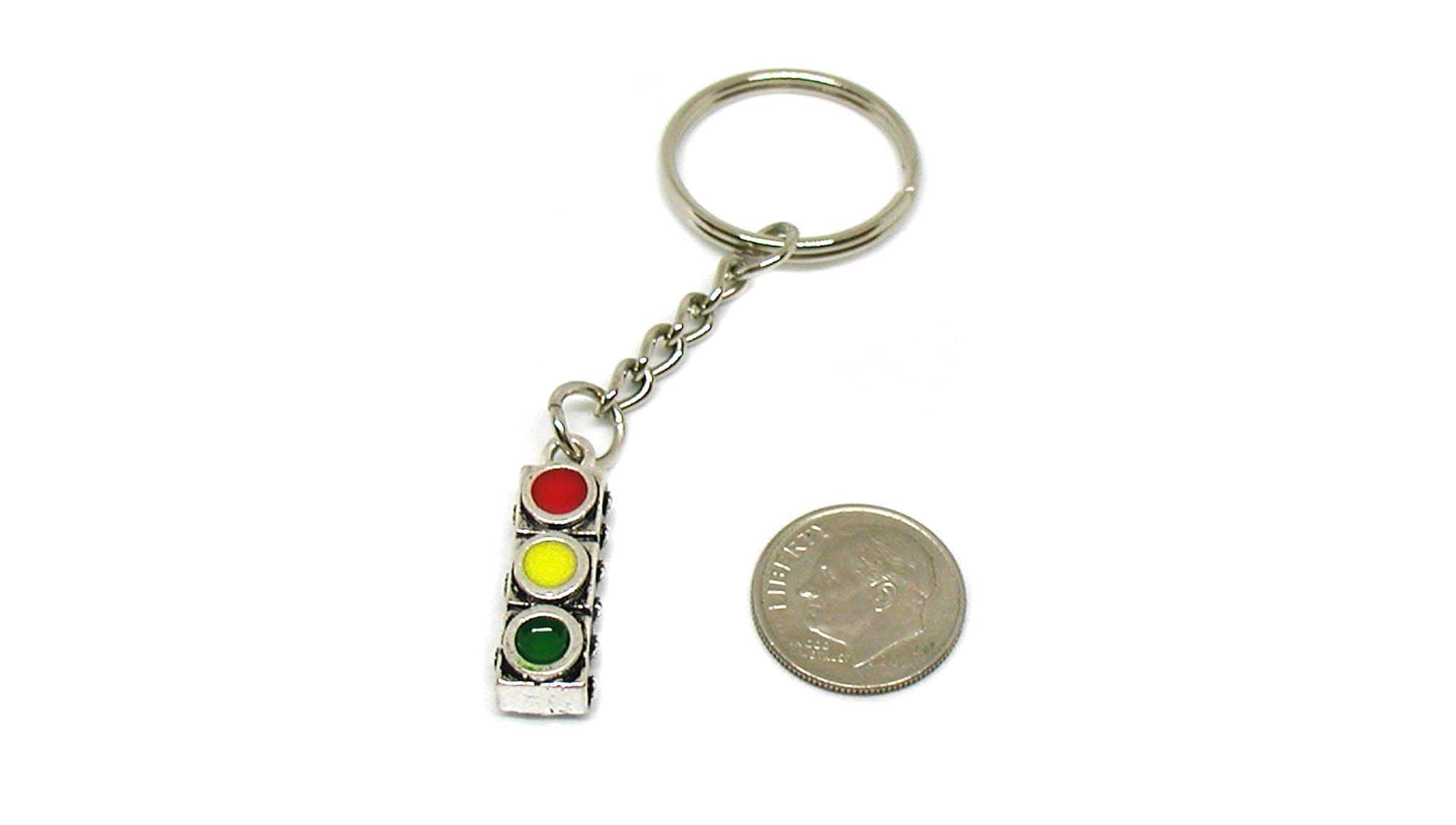 Traffic Signal Keychain Traffic Light Keychain Traffic Light - Etsy UK