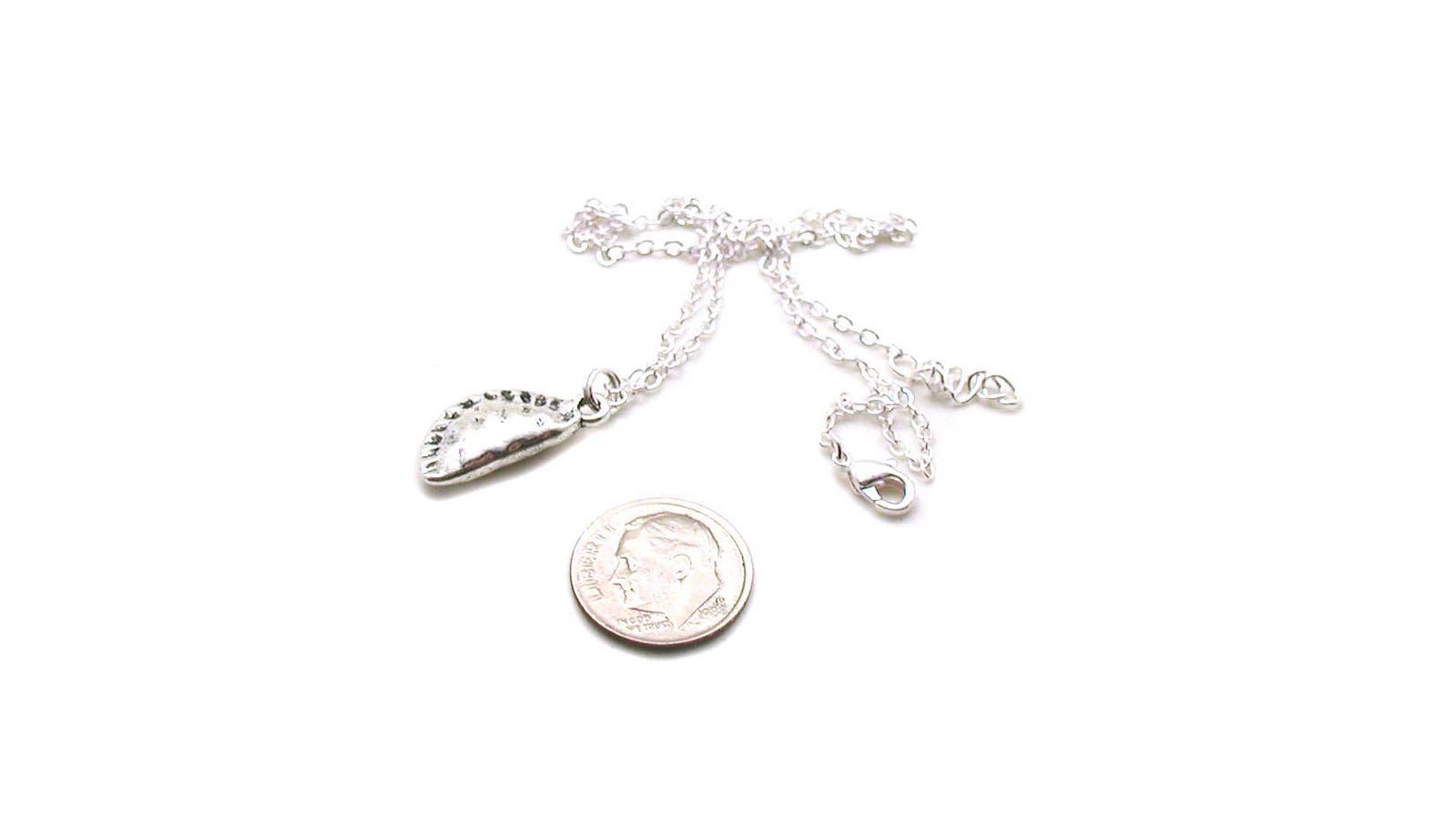 Meat Pie Necklace Pie Necklace Gift Calzone Necklace Pastry - Etsy