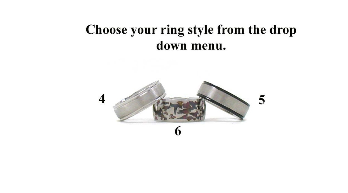 Mr and Mrs Rings Stainless Ring Stainless Steel Ring | Etsy