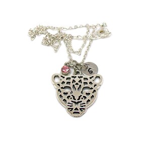Panther Necklace, Panther Pendant, Animal Jewelry, Wildlife Gift ...