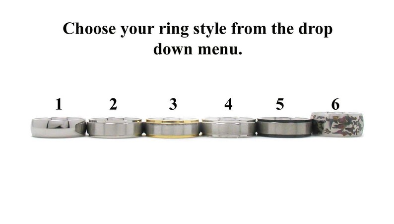 Mr and Mrs Rings Stainless Ring Stainless Steel Ring - Etsy