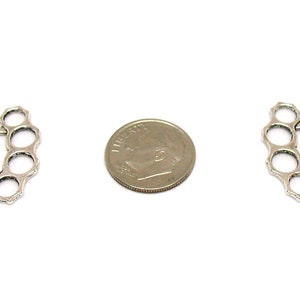 Brass Knuckles Bracelet, Brass Knuckles Bangle, Knuckleduster Charm ...