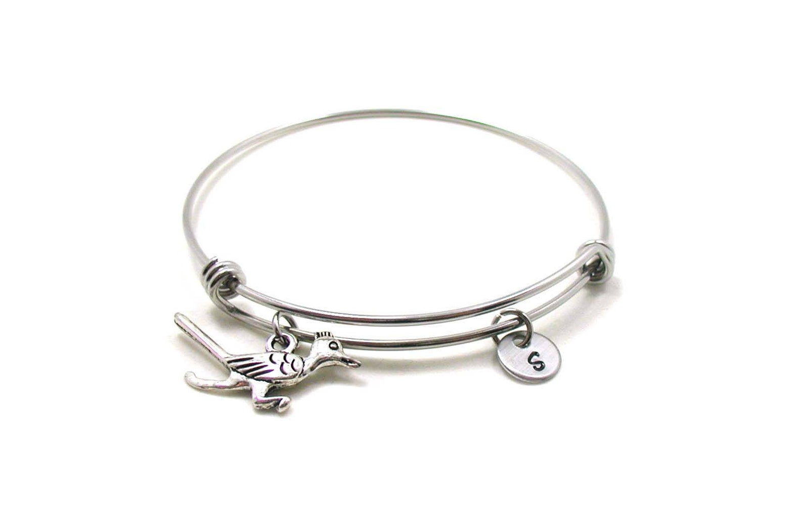 Road Runner Bangle Road Runner Charm Road Runner Bracelet - Etsy