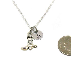 Cowboy Boot Necklace, Western Boot Gift, Cowboy Jewelry, Western ...