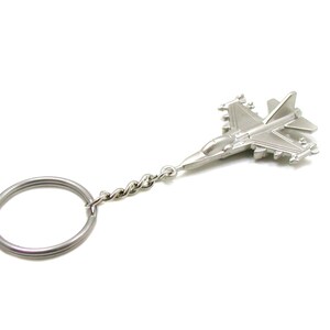 Fighter Jet Keychain, Fighter Jet Key Ring, Military Keychain, Military ...