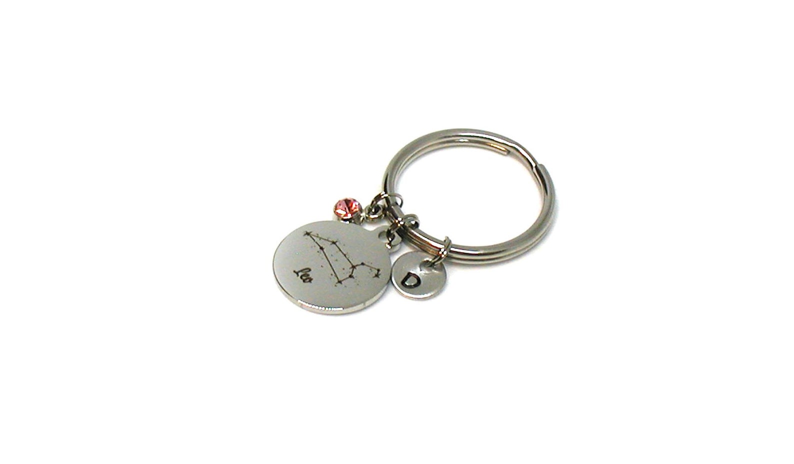 Leo Key Chain Leo Constellation Zodiac Keychain Gift | Etsy