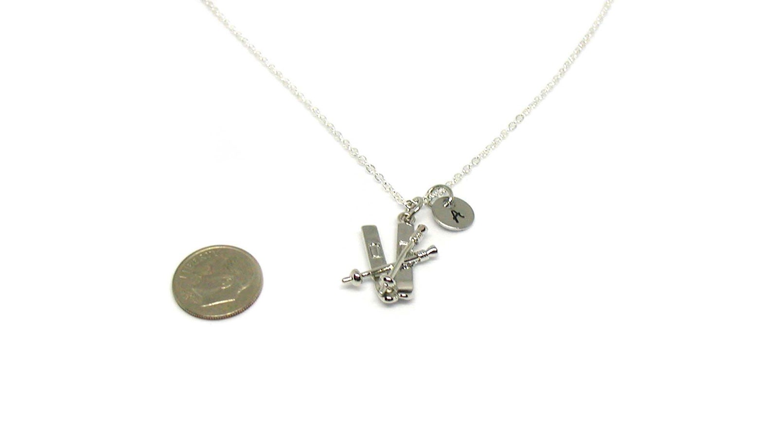 Snow Skiing Necklace Snow Ski Charm Snow Skier Jewelry Snow - Etsy