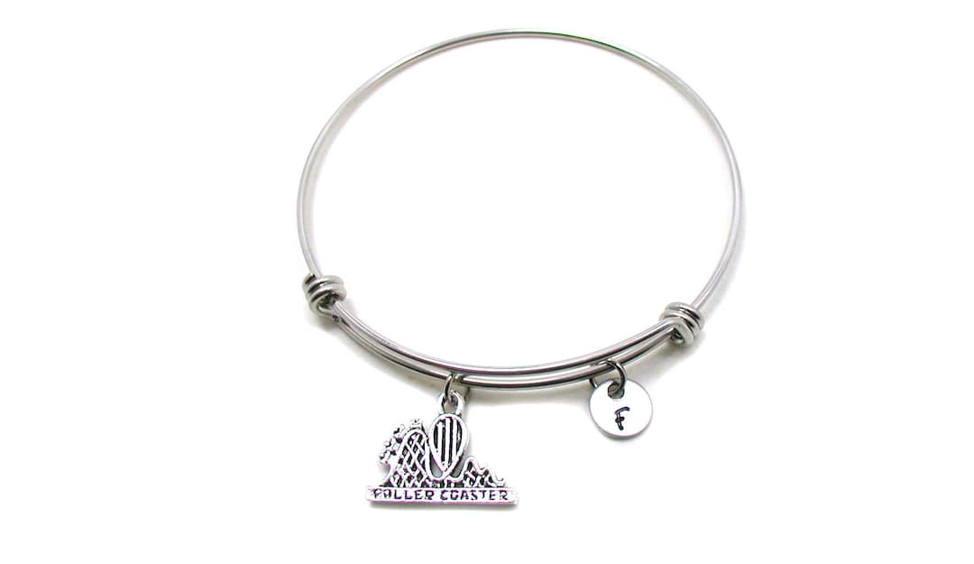 Roller Coaster Bracelet, Roller Coaster Bangle, Roller Coaster Jewelry ...