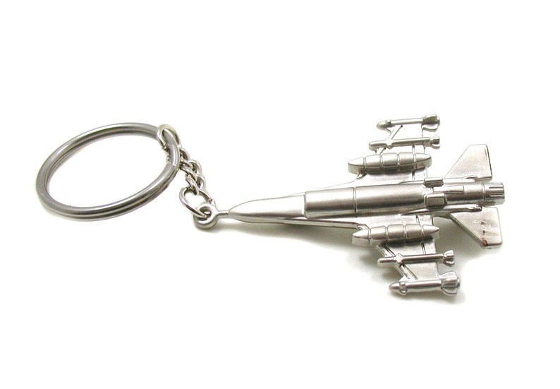Fighter Jet Keychain, Fighter Jet Key Ring, Military Keychain, Military ...