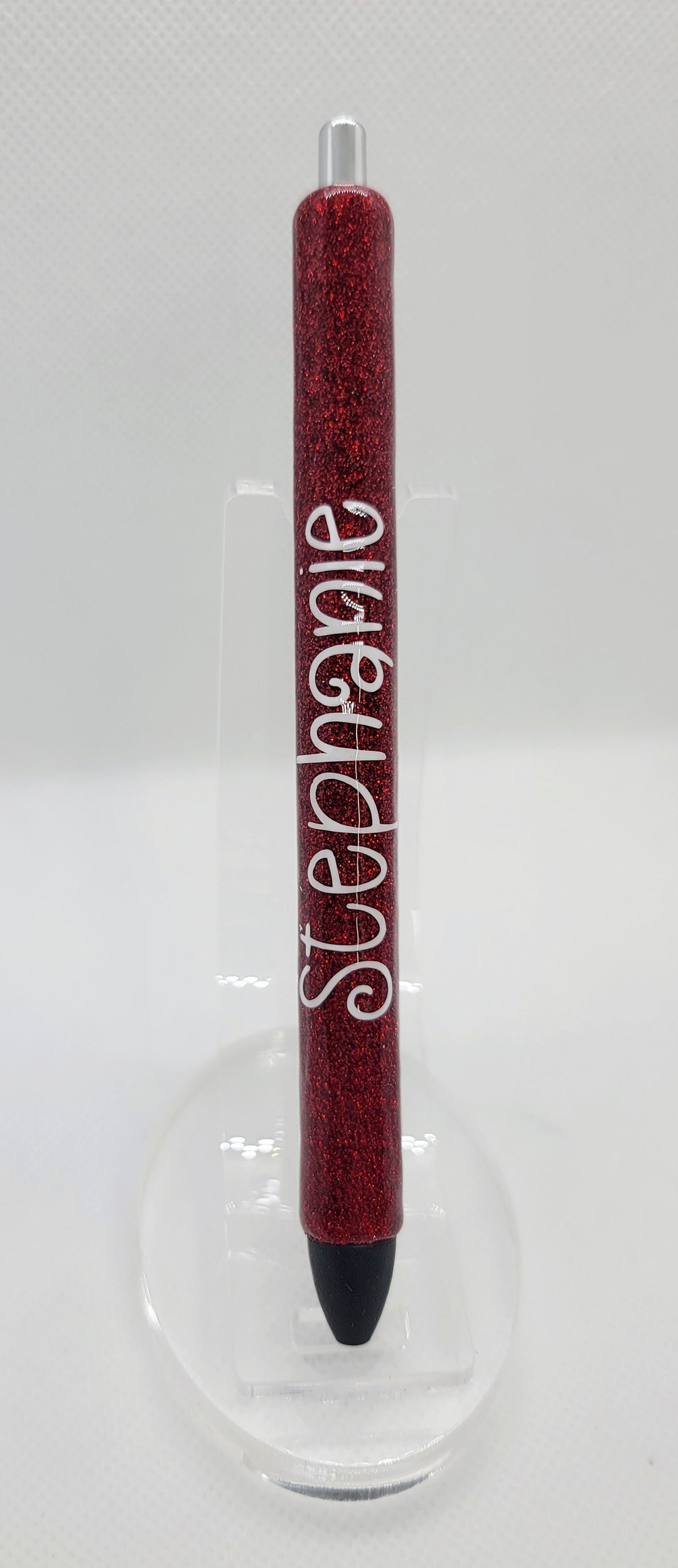 Custom Glitter Resin Pen - Etsy