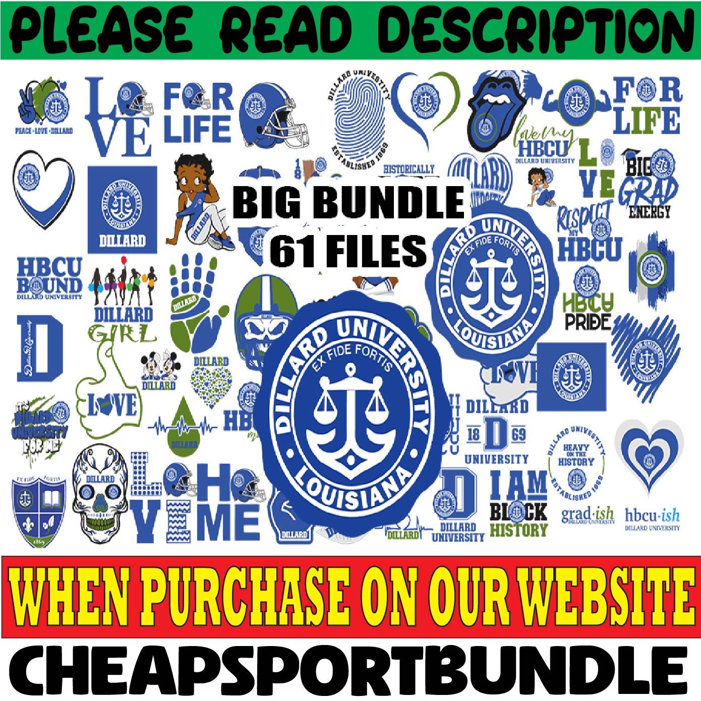 Dillard University Svg HBCU Svg Collections HBCU Svg - Etsy