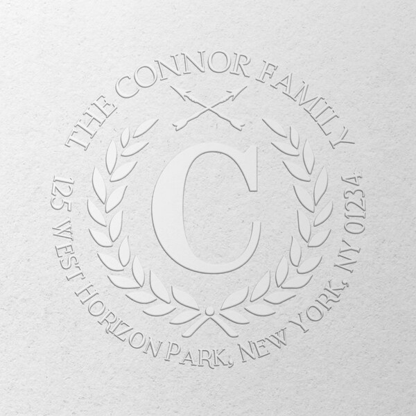 Monogram Address - Etsy